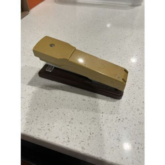 Office | Vintage Mid Century Modernswingline Beige Brownstapler Retro ...